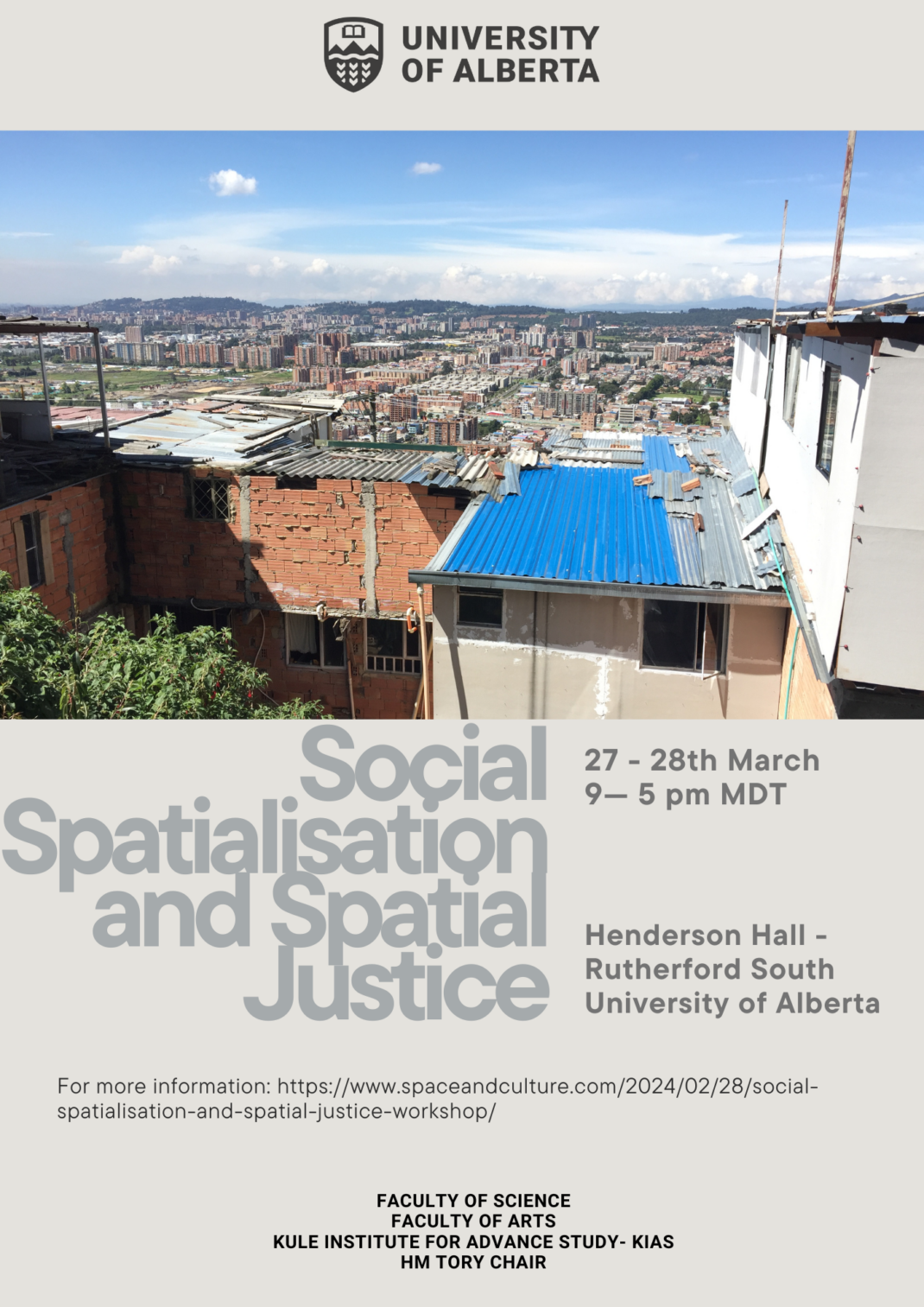 Social Spatialisation & Spatial Justice Workshop – SPACE AND CULTURE